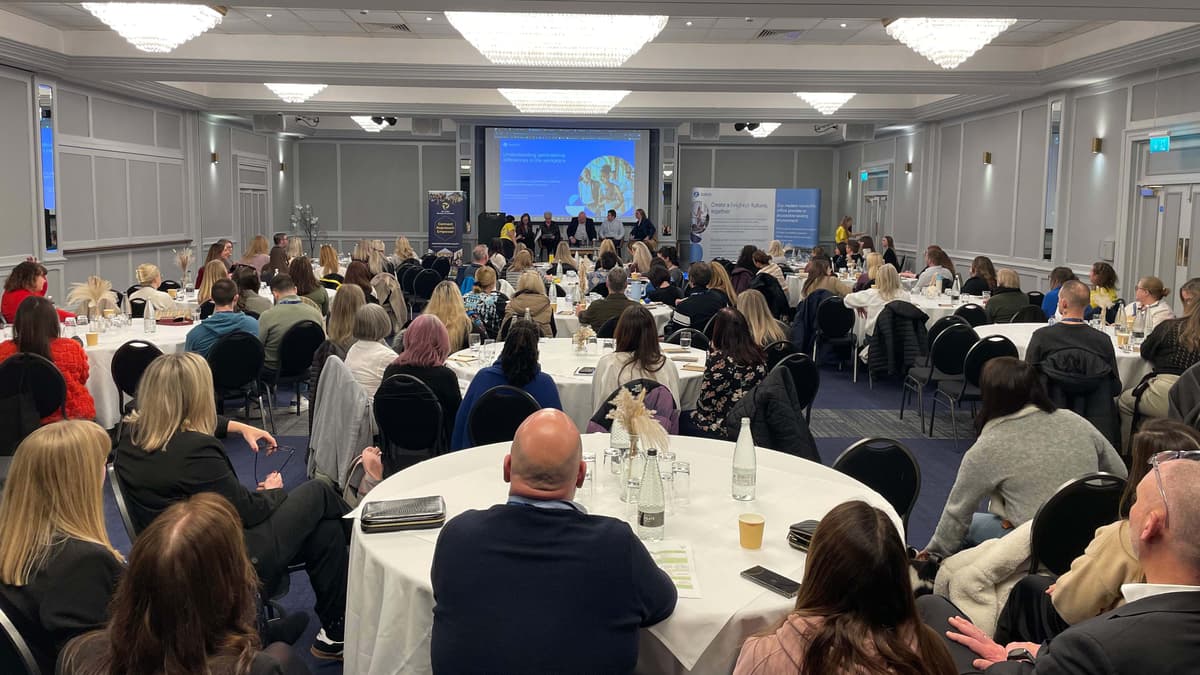 Pictures as conference explores workplace wellbeing on the Isle of Man ...