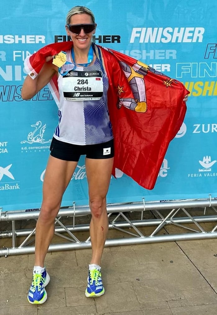 Christa breaks Isle of Man marathon record | iomtoday.co.im
