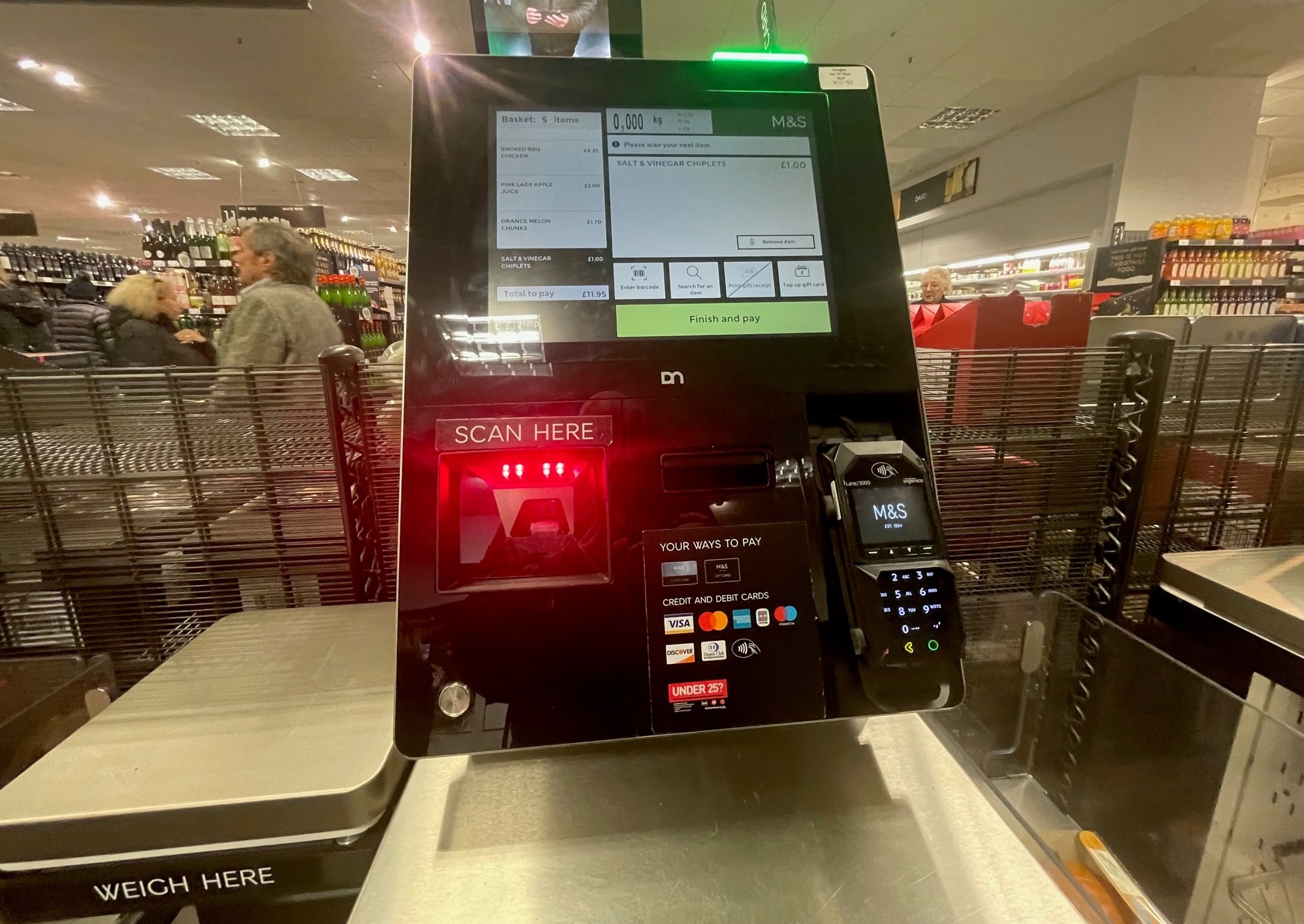 The first world problems of self-service till drama | iomtoday.co.im