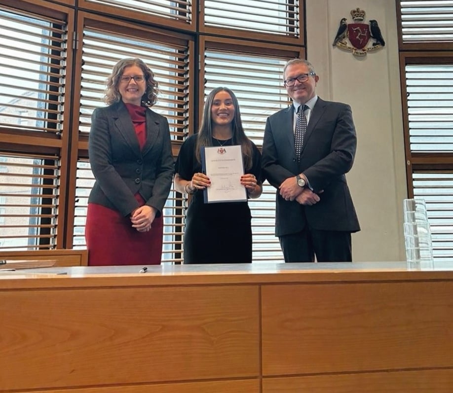 Appleby trainee Josephine Bell called to the Manx Bar | iomtoday.co.im