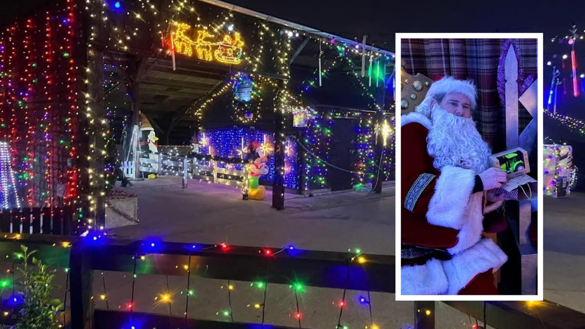 Attraction hits back at complaints over 'terrible' Santa's Grotto at ...