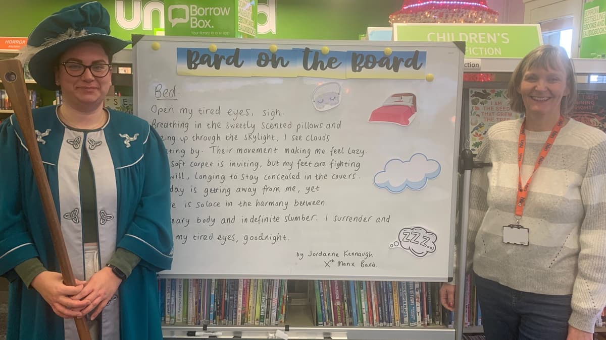'Bard on the Board' sessions in Douglas library proving popular ...