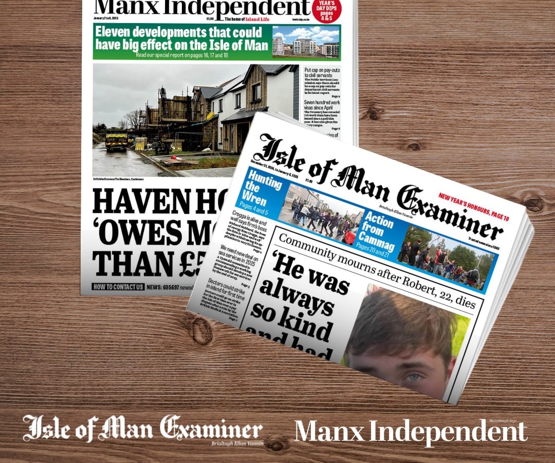 Isle of Man Examiner and Manx Independent now on sale after sailing ...