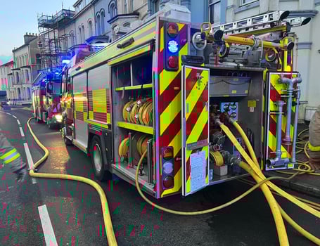 Major Douglas road shut as emergency services respond to structure fire ...