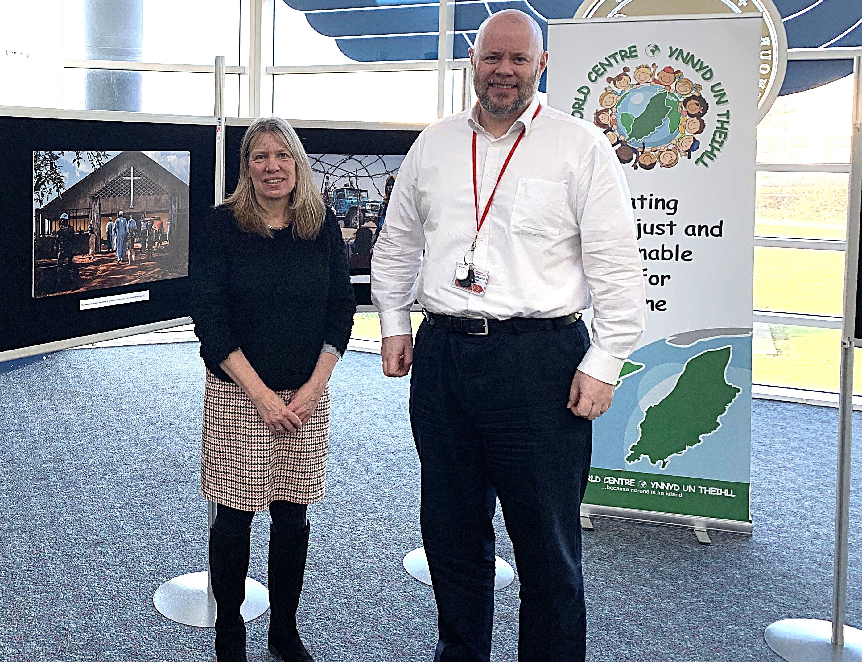 Powerful airport exhibition gives passengers a chance to reflect on ...