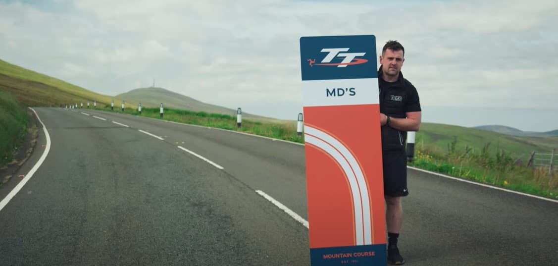 Watch as Isle of Man TT legend Michael Dunlop unveils corner named in ...