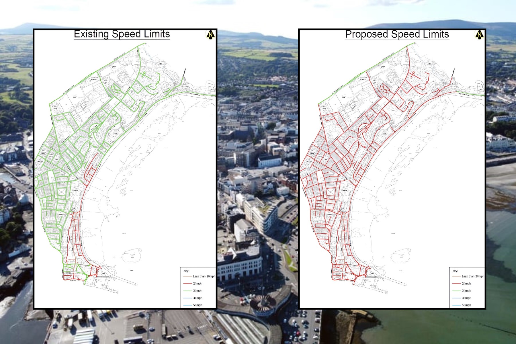 Stark maps show full scale of controversial new 20mph limit zones in ...