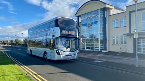 New Isle of Man bus route links Peel to the Airport... and Cregenash ...