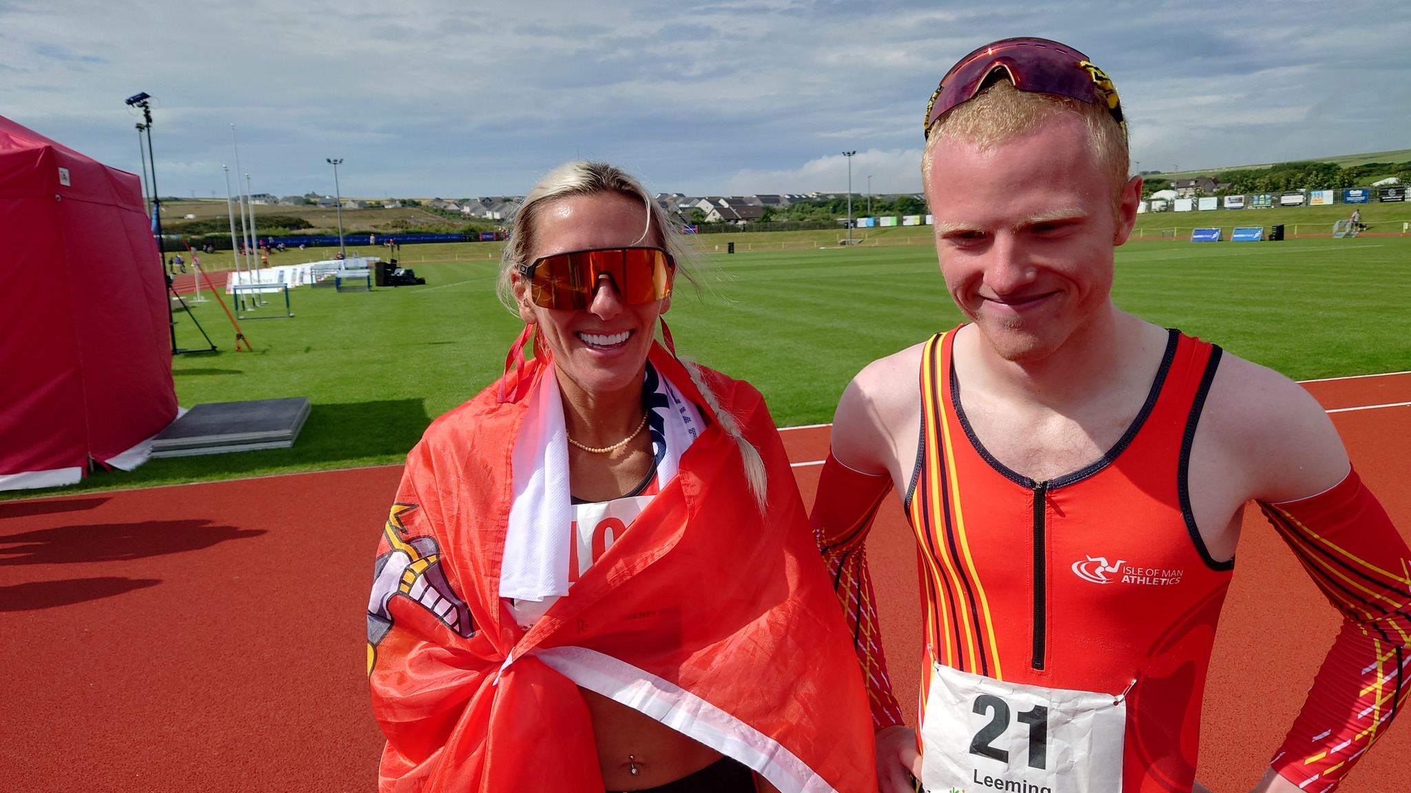 Island Games 2025: Cain and Leeming clinch half-marathon golds ...
