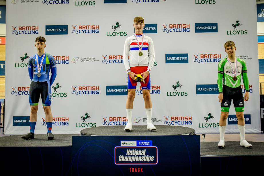 British Keirin youth title for Cameron Hounsell at track championships ...