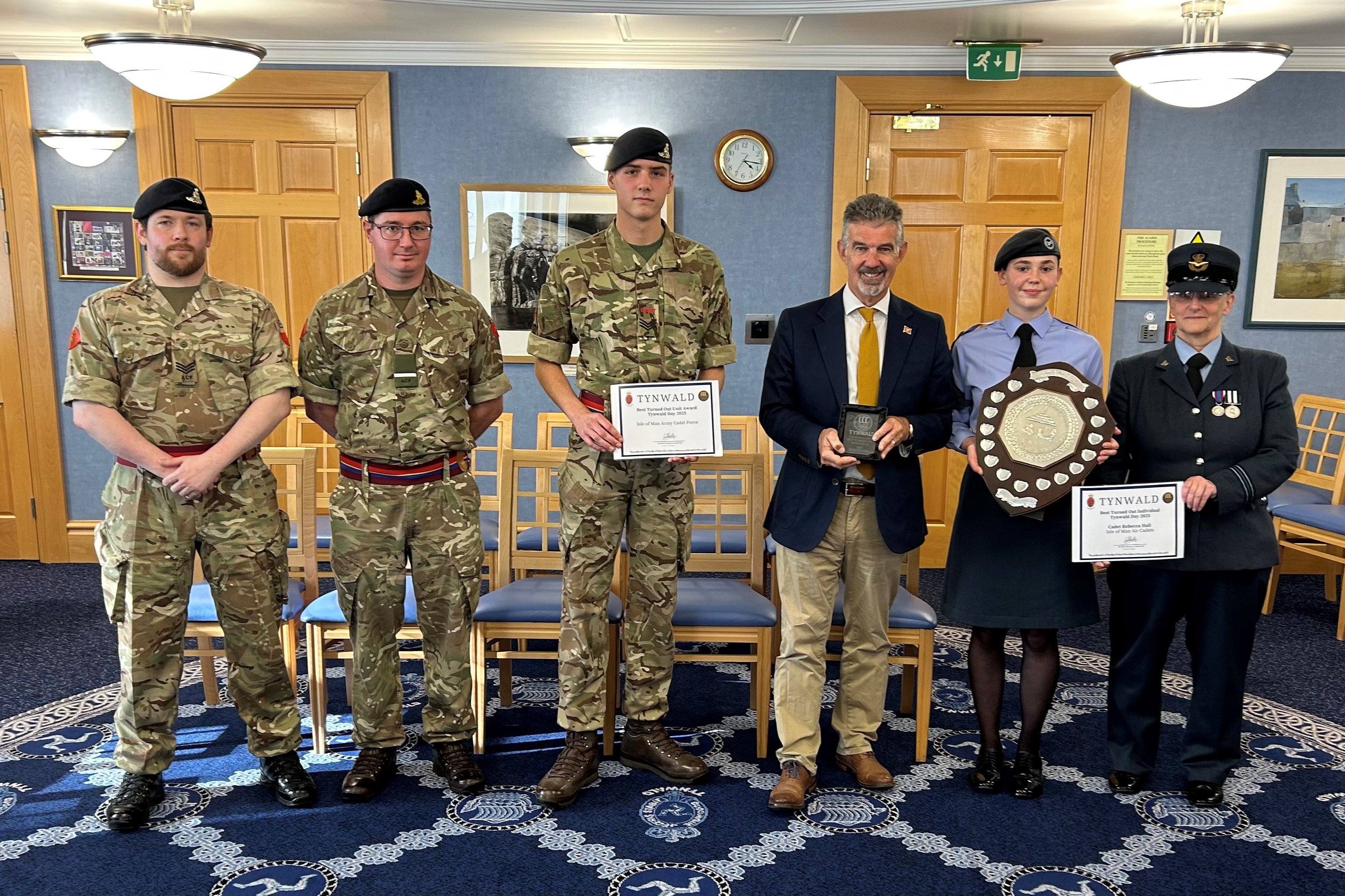 Cadets celebrated for Tynwald Day excellence | iomtoday.co.im