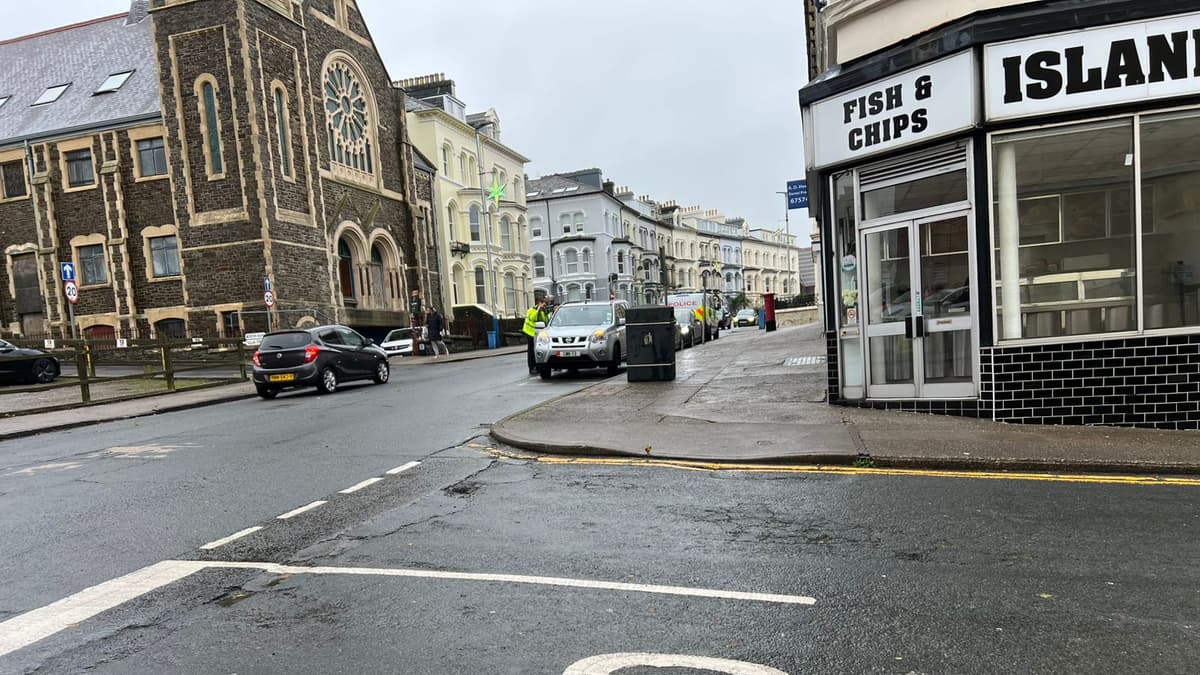 Police at the scene of crash as road partially blocked | iomtoday.co.im