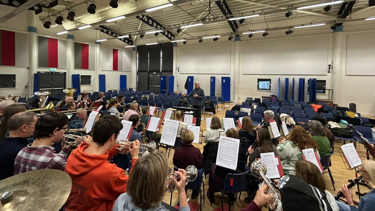 Musicians take part in workshop with leading UK conductor | iomtoday.co.im