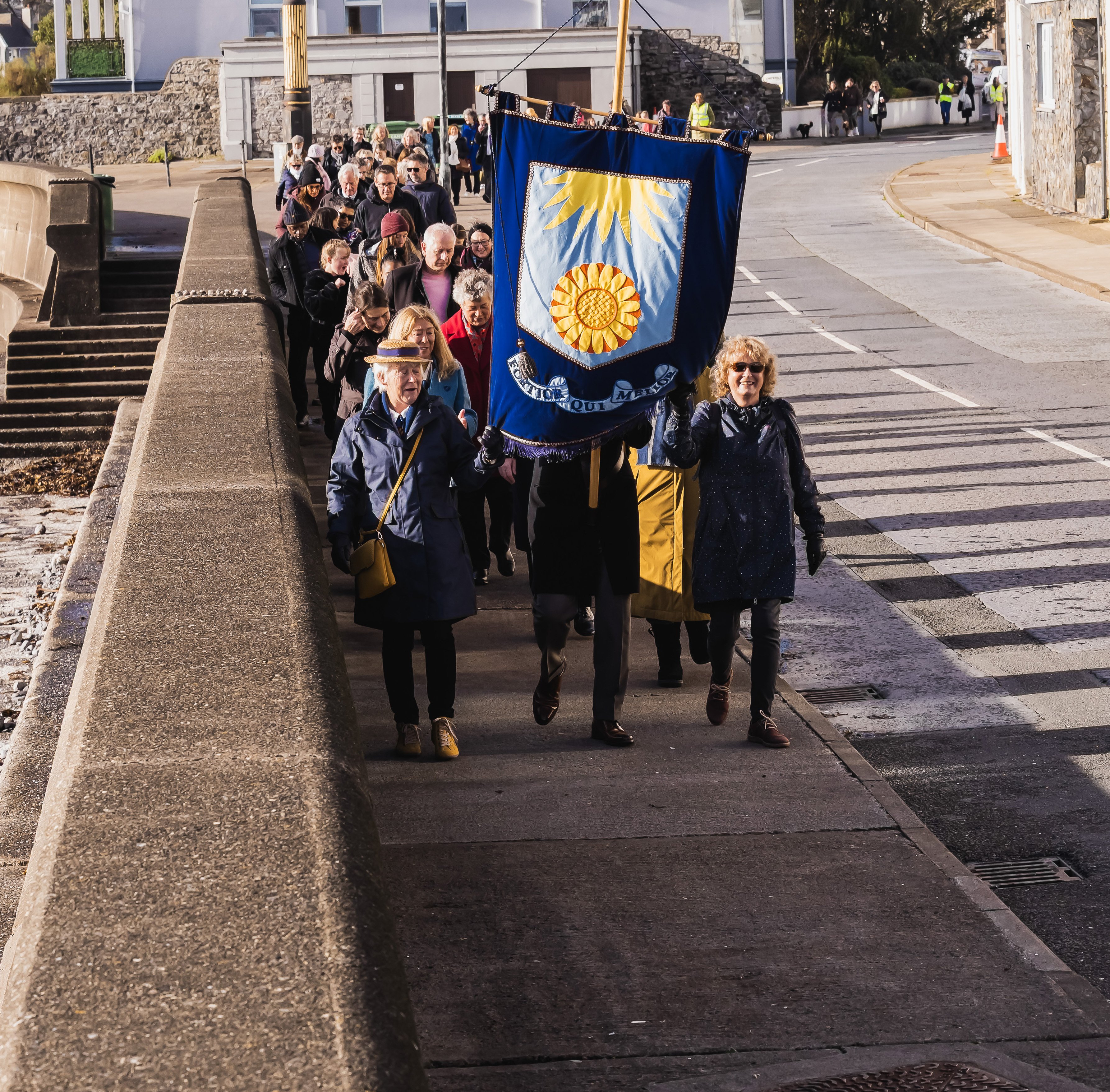 Procession through Castletown marks Buchan School's move to new home ...