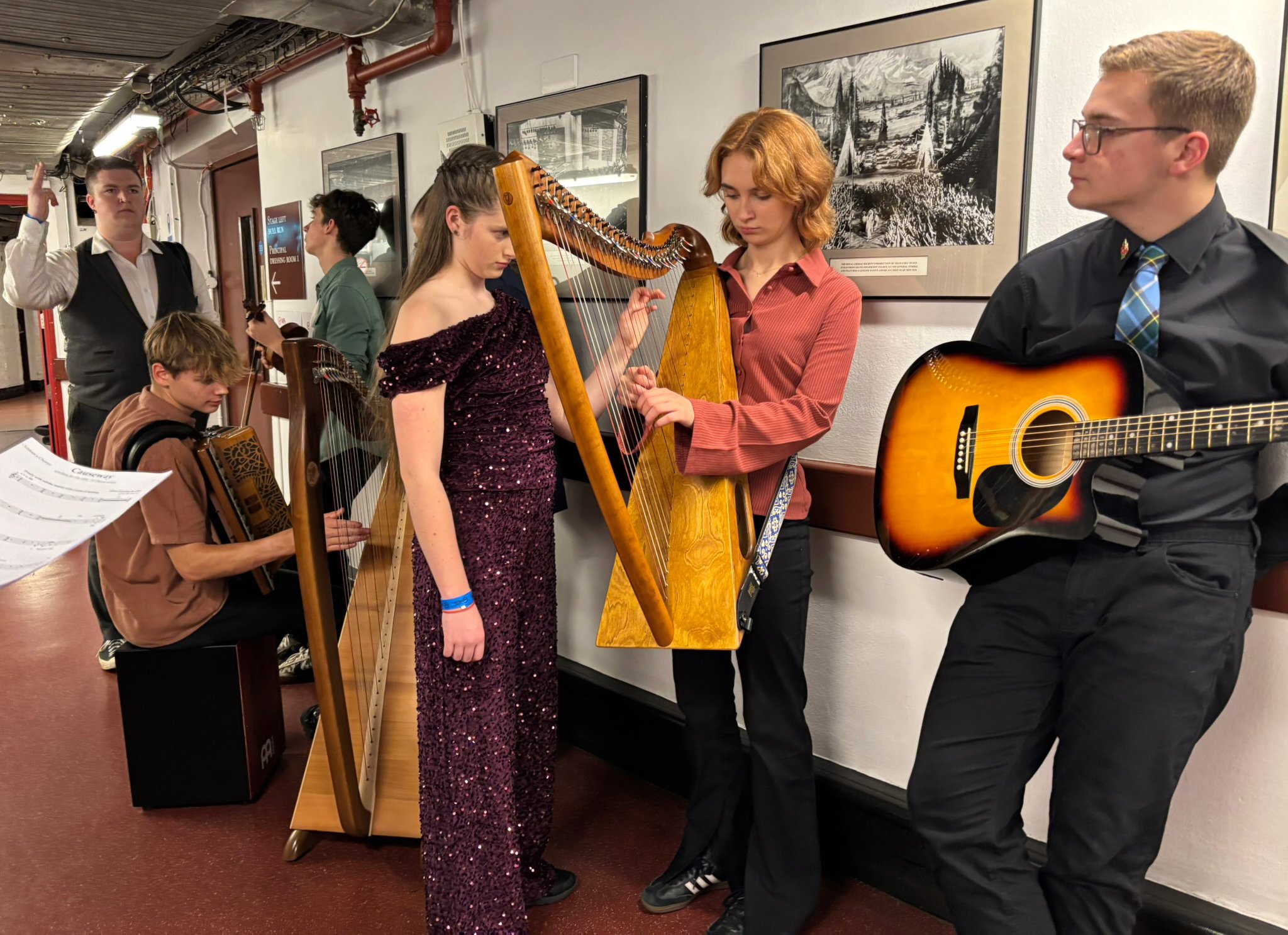 Pictures as Manx folk band Scran dazzles at London's Royal Albert Hall ...