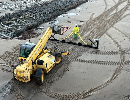 Watch as volunteers race against time and tide to help restore island ...