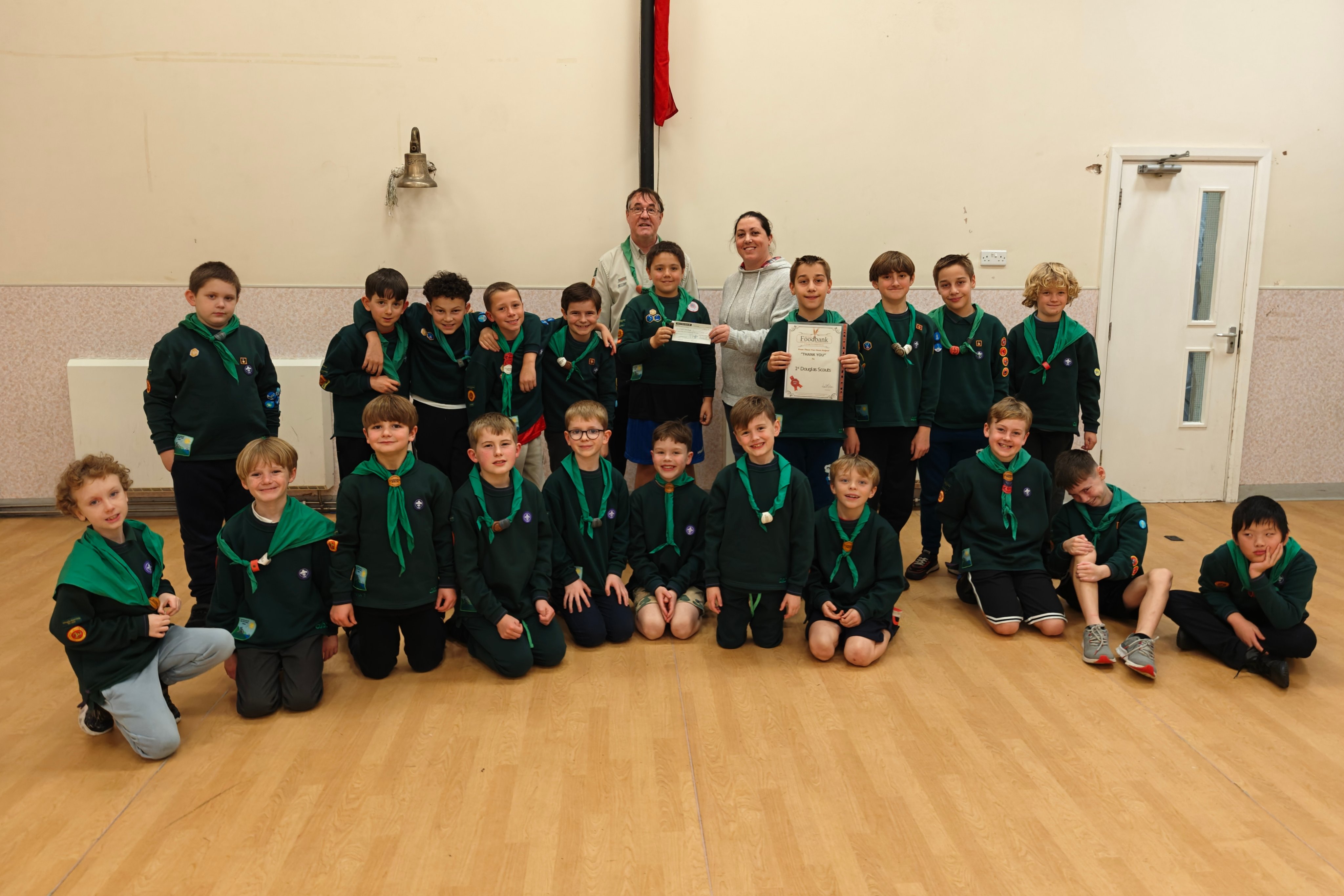 Cub Scouts raise more than £225 for Isle of Man Foodbank | iomtoday.co.im