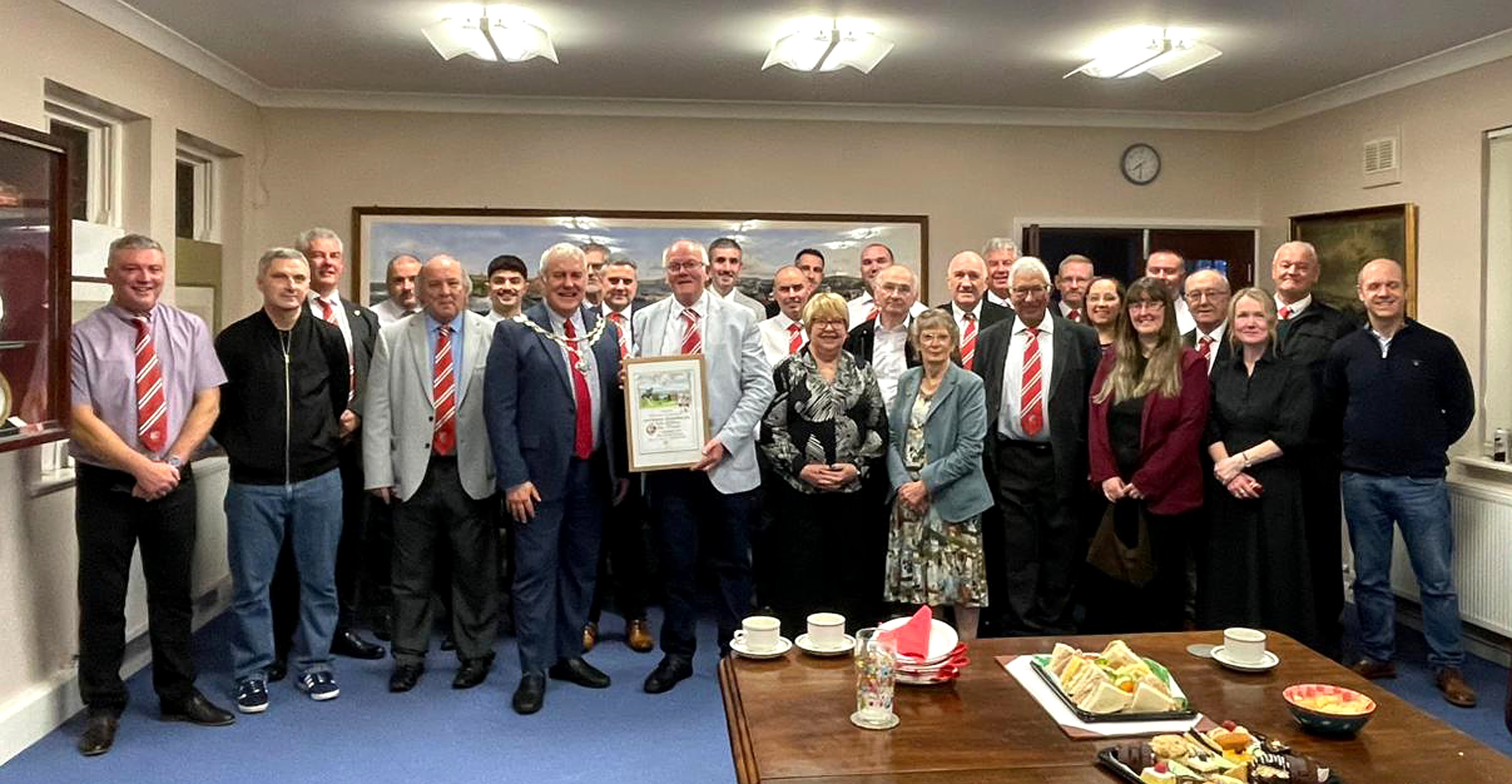 Freeman of Peel status for football club devotee Colin | iomtoday.co.im
