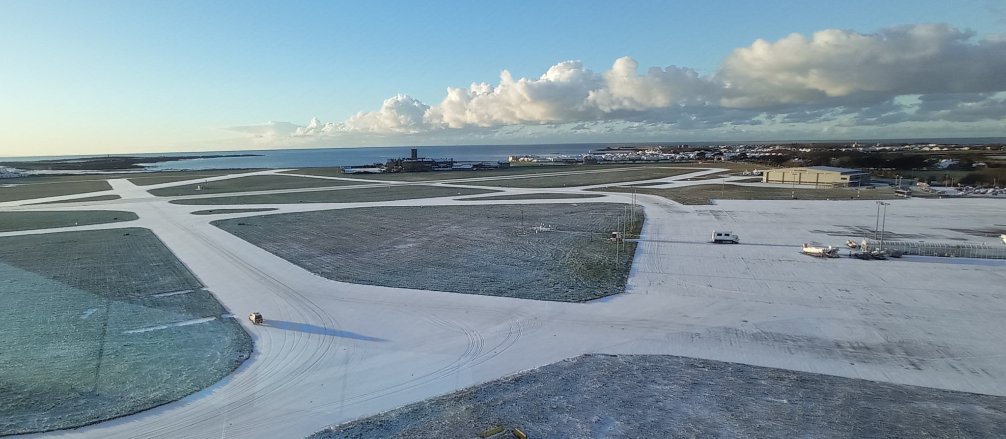 All flights cancelled as Isle of Man Airport to remain closed for rest ...