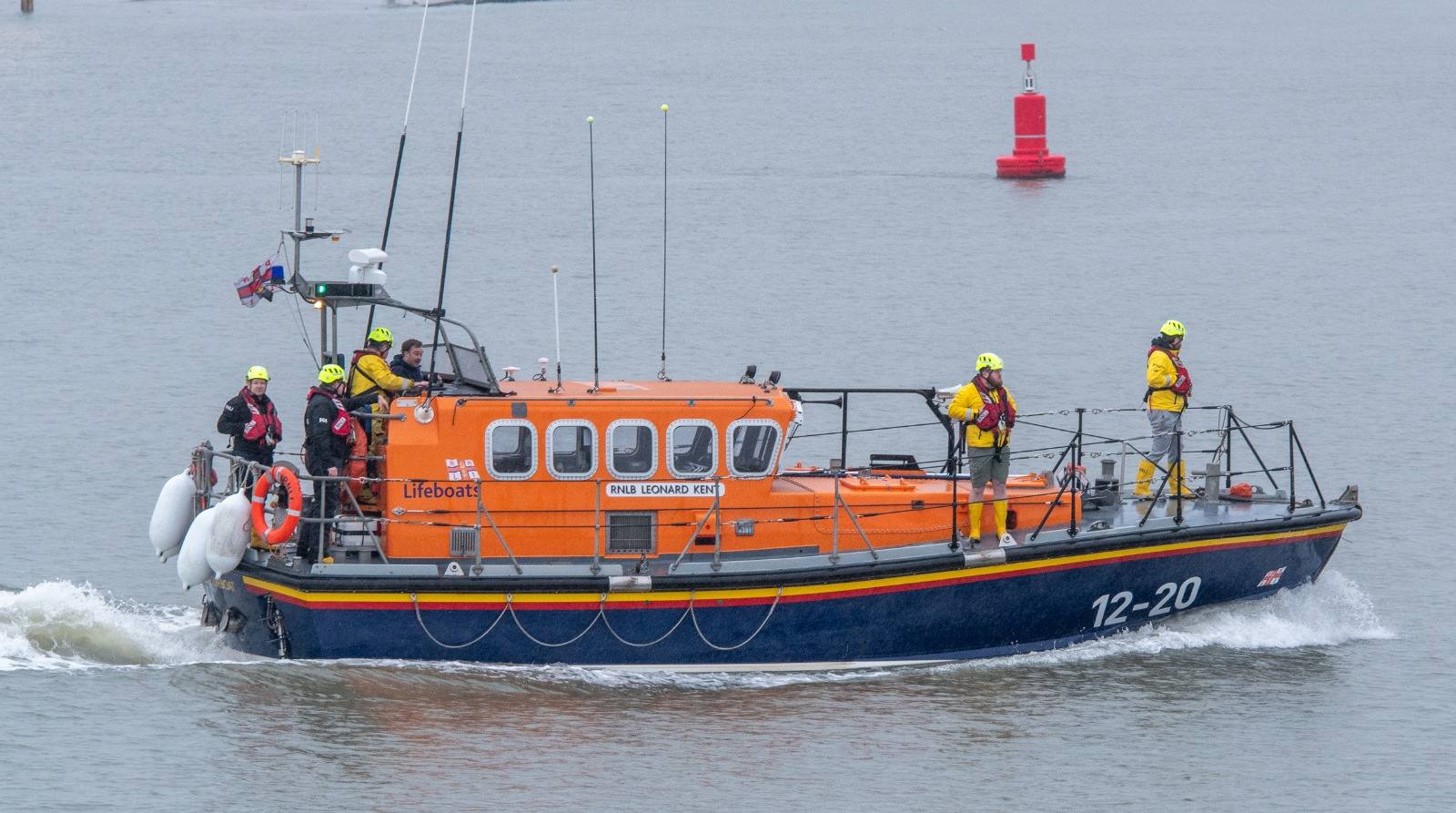 Isle of Man lifeboats escort final RNLI Mersey class on historic ...