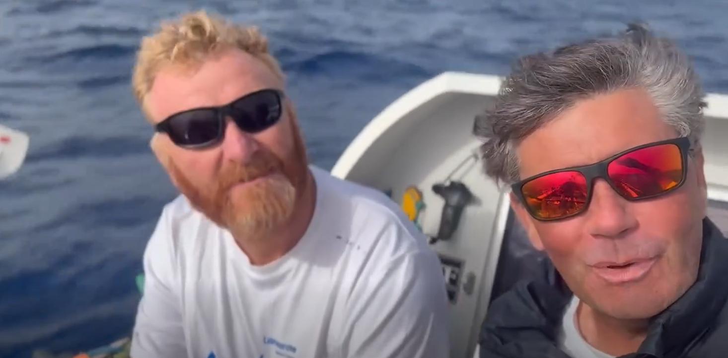 Isle of Man duo approach the finish line of their Atlantic rowing ...