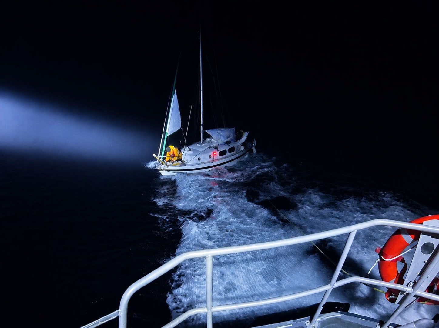 Ramsey lifeboat crew assists yacht in difficulty east of Douglas ...