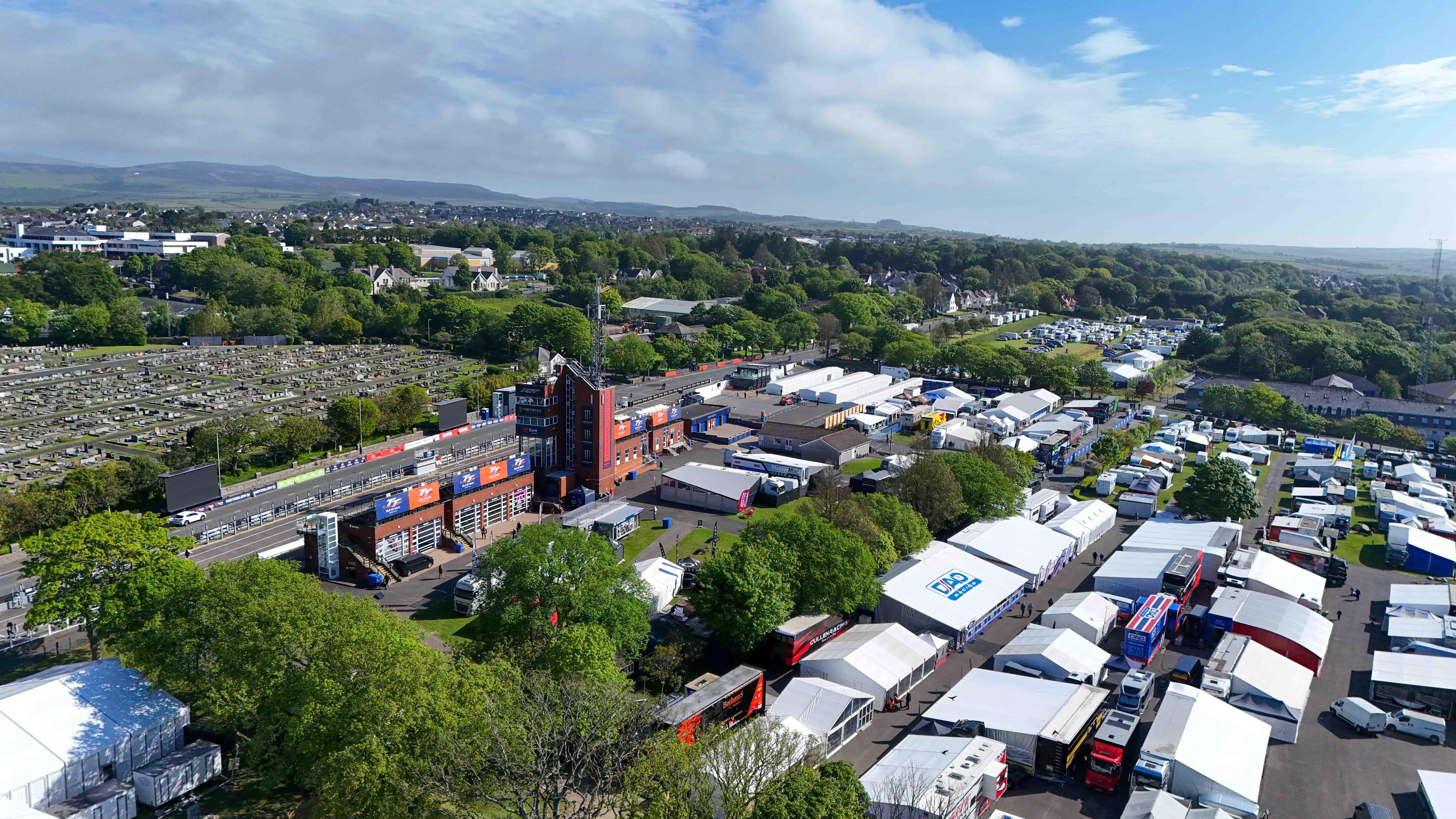 Isle of Man TT 2026: Rain shuts Fan Park and Trackside bar | iomtoday.co.im