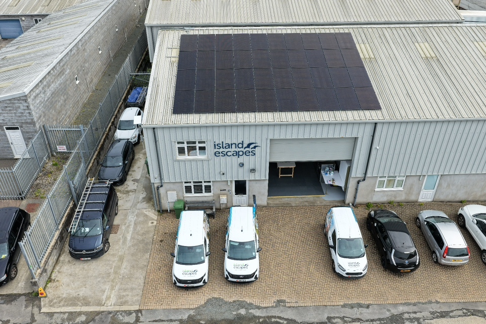Island Escapes opens Isle of Man's first solar-powered laundry ...
