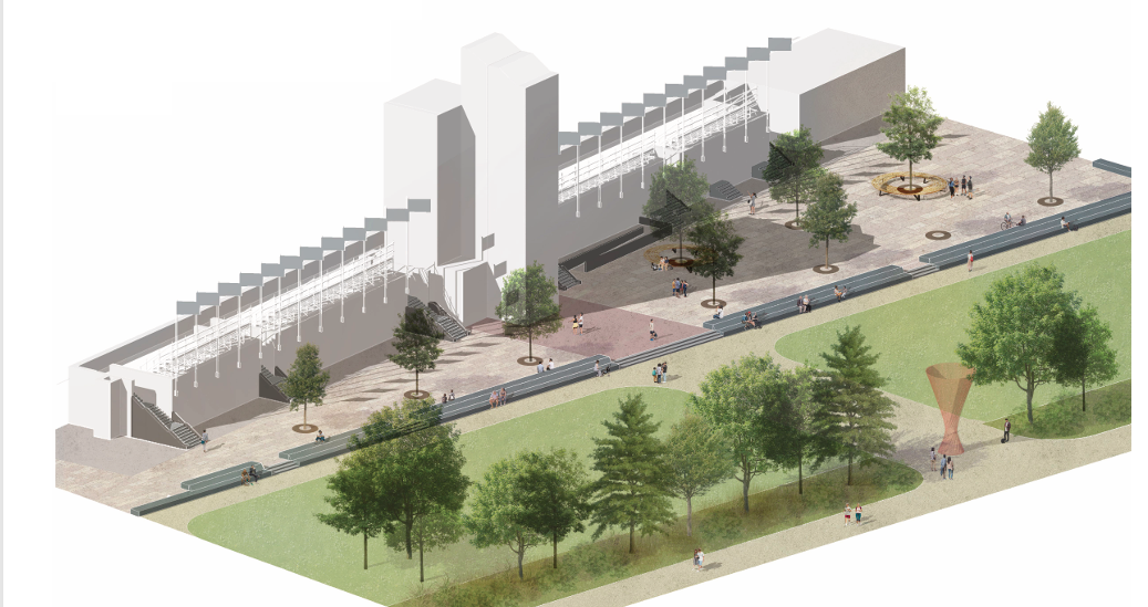 New gateway to the Isle of Man TT? Grandstand plaza plan unveiled ...